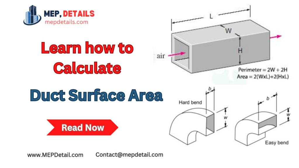 Learn How to Calculate Duct Surface Area- MEP Details