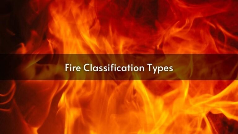 Fire Classification Types: Understanding Different Fire Categories ...