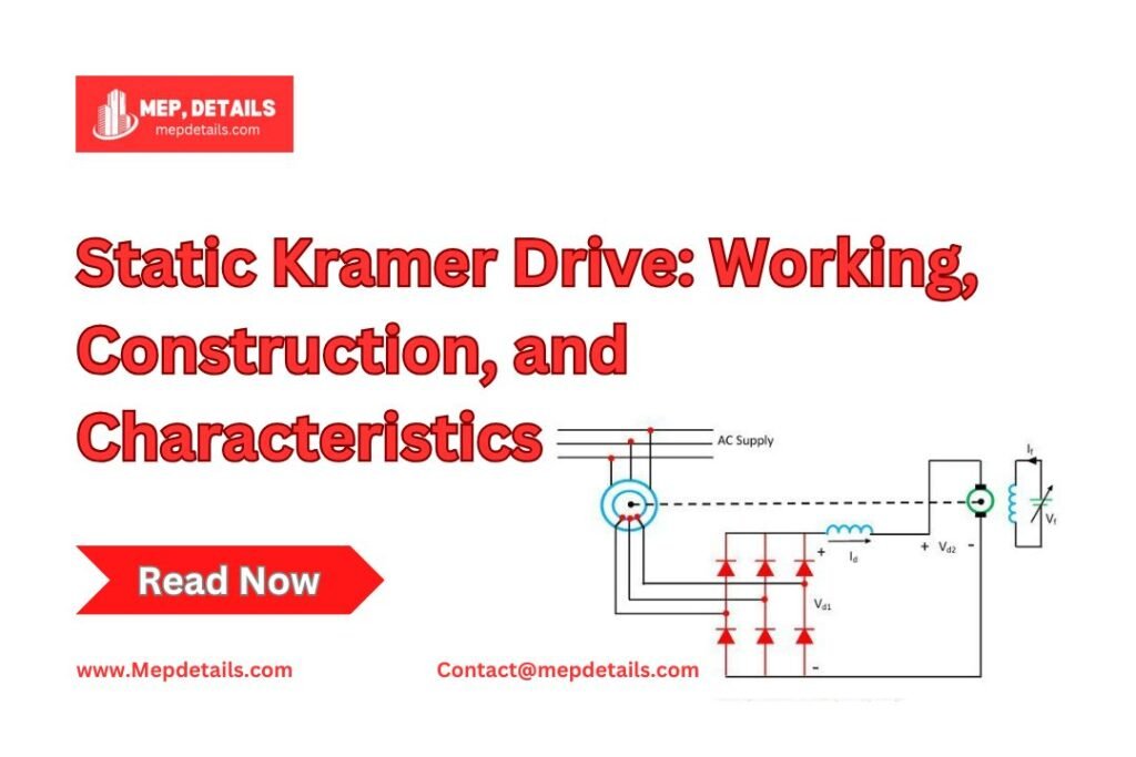 Static Kramer Drive: Working, Construction, and Characteristics - MEP ...