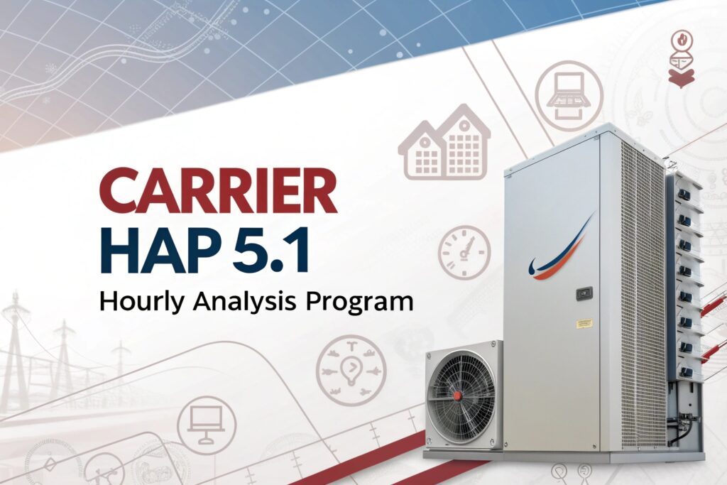 Carrier HAP 5.11 Free - Load Calculation Software - MEP Details
