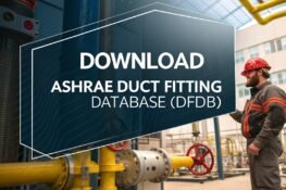 ASHRAE Duct Fitting Database Software – Free - MEP Details