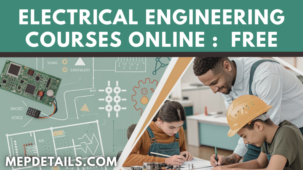 Electrical Engineering Courses Online: Free - MEP Details