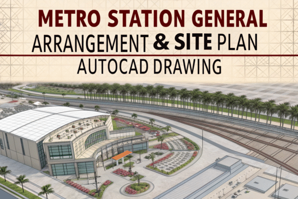 Metro Station General Arrangement – Free DWG - MEP Details