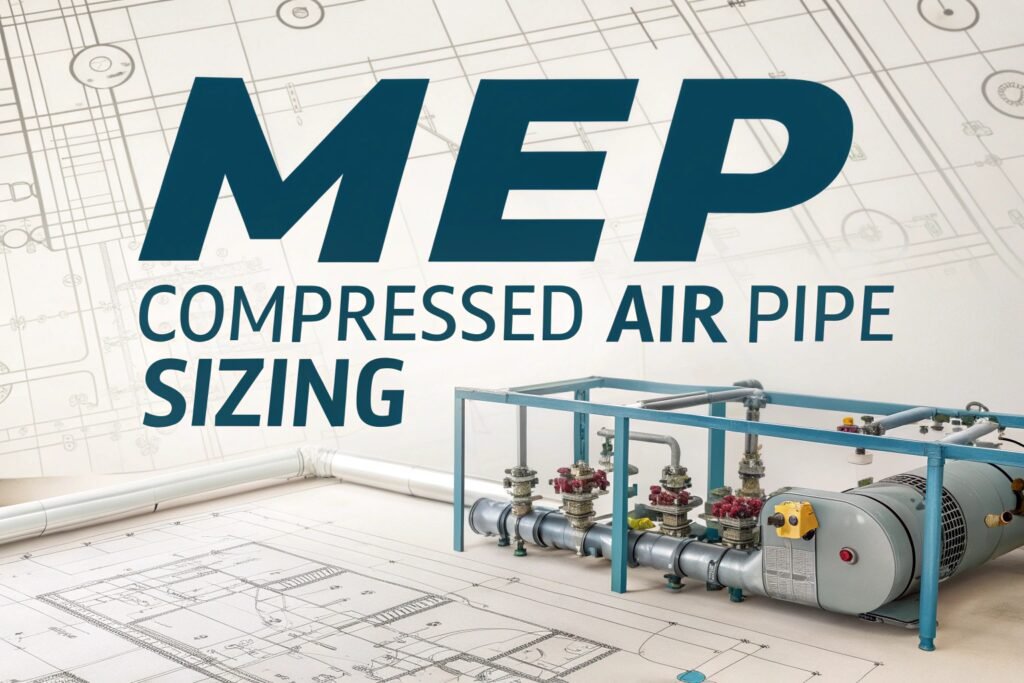 Compressed Air Pipe Sizing - MEP Details